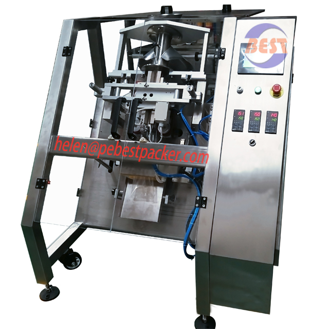 Semi Automatic Packing Machine with Cleated Bagging Former Shoulder ...